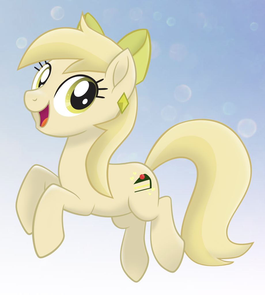 #3440236 - safe, artist:snowy pop, oc, oc only, oc:vanilla cake, earth ...