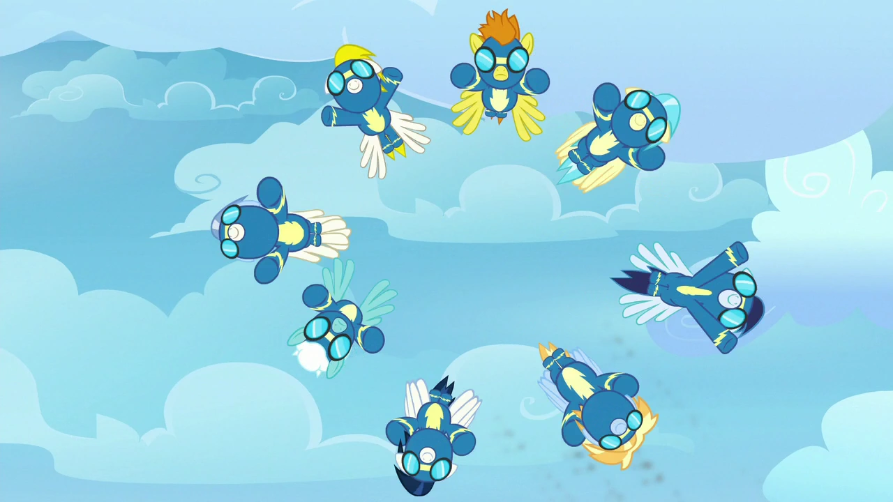 #3440347 - safe, screencap, blaze, fleetfoot, high winds, lightning ...