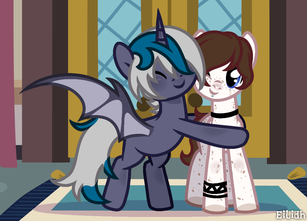 #3441059 - safe, artist:eilidh-draw, oc, oc only, oc:elizabat stormfeather, oc:yeet, alicorn ...