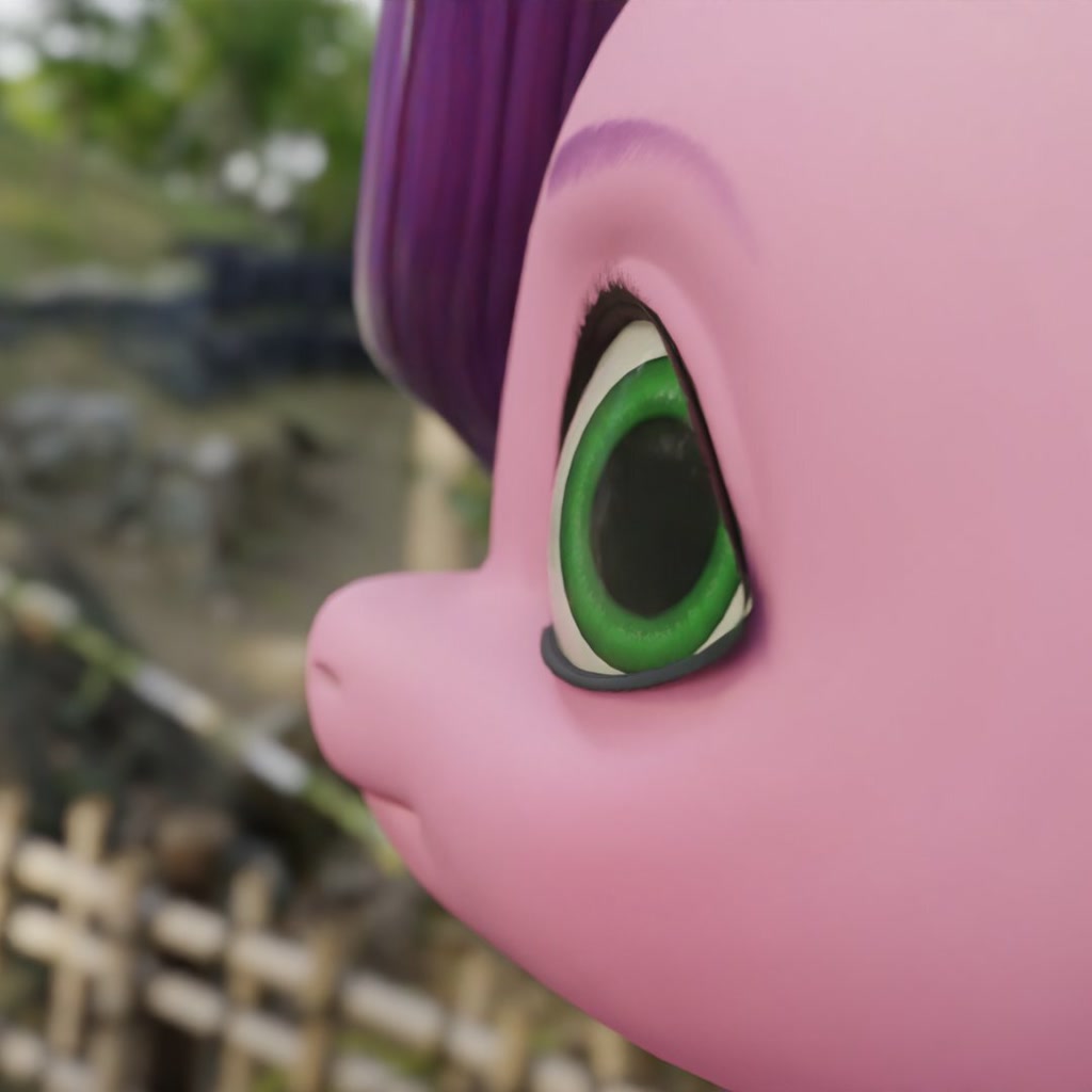 #3441782 - safe, artist:makaryo, pipp petals, pony, g5, 3d, female ...