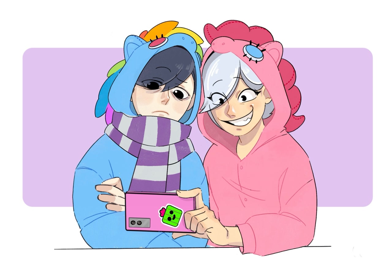 #3444799 - safe, artist:zuwenata, pinkie pie, rainbow dash, human, g4 ...