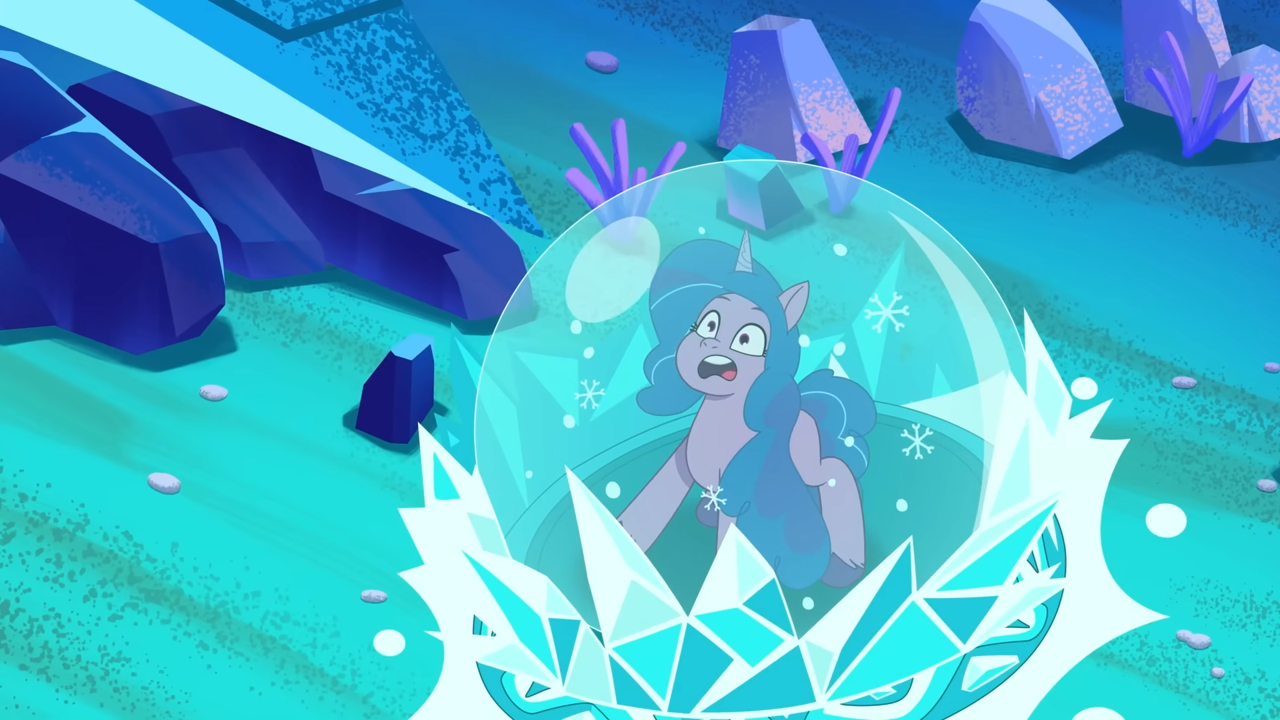 #3445406 - safe, screencap, izzy moonbow, pony, unicorn, g5, my little ...