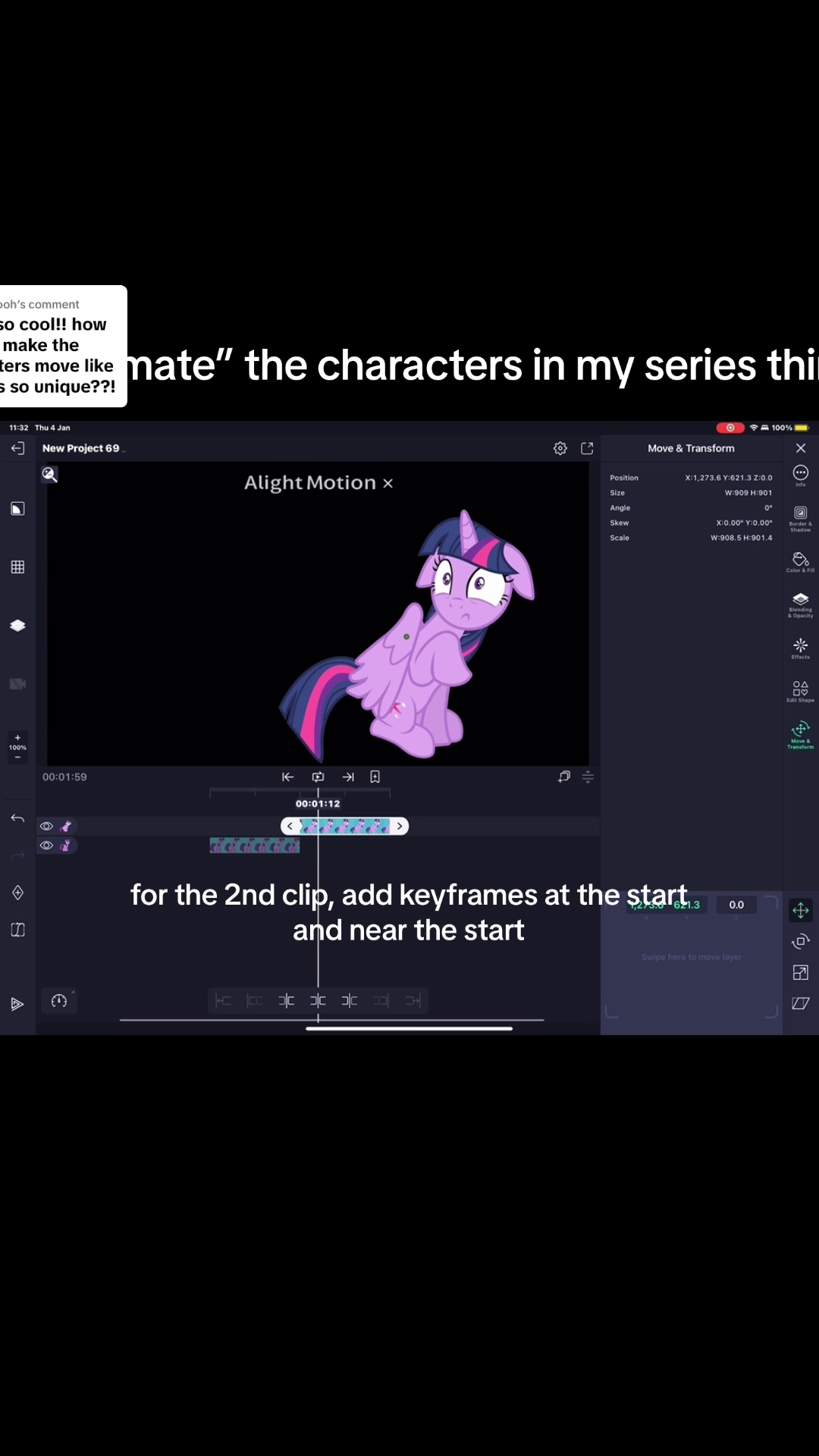 #3446048 - safe, editor:aerofie, twilight sparkle, pony, g4, alight motion, animated, tutorial ...