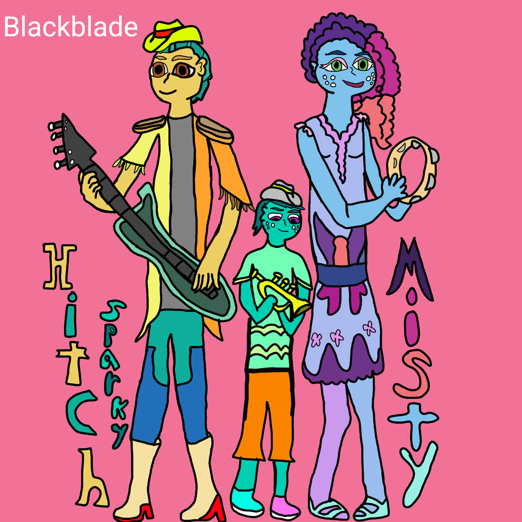 #3446358 - safe, artist:blackblade360, hitch trailblazer, misty ...