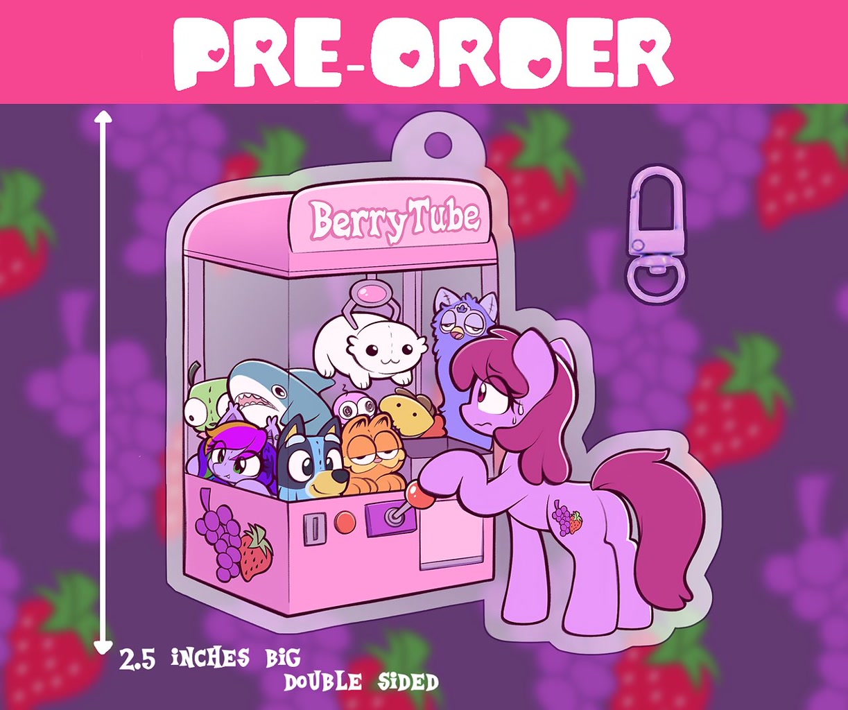 #3447460 - safe, artist:moozua, berry punch, berryshine, oc, oc:lullaby ...