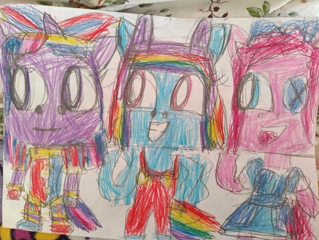 #3447673 - safe, artist:gab_eka(gabyshevakata), pinkie pie, rainbow ...