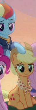 #3448882 - safe, screencap, applejack, pinkie pie, rainbow dash ...