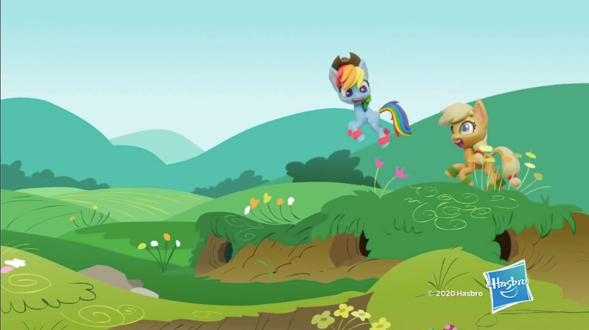 #3448893 - safe, screencap, applejack, rainbow dash, g4, g4.5, duo, duo ...