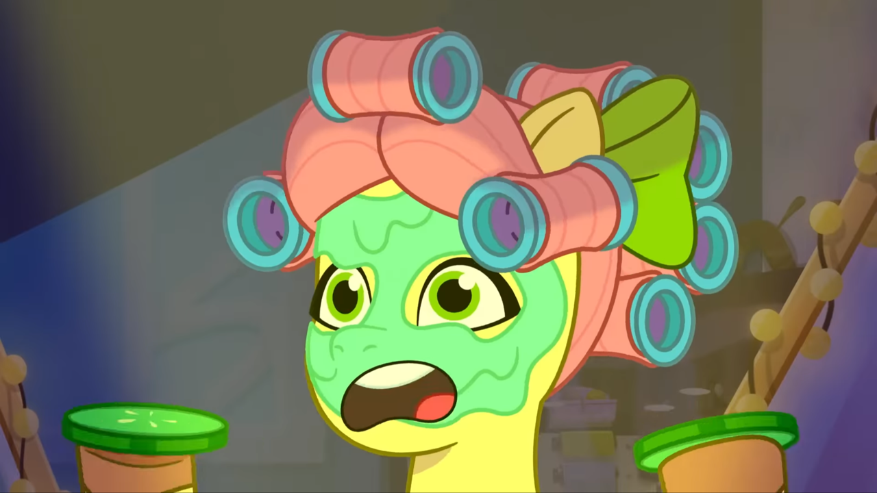 #3450443 - safe, screencap, posey bloom, earth pony, pony, g5, my ...