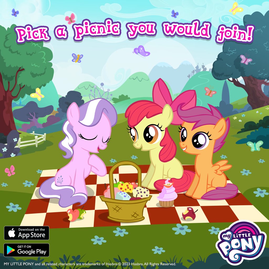 #3452777 - safe, gameloft, apple bloom, diamond tiara, scootaloo ...