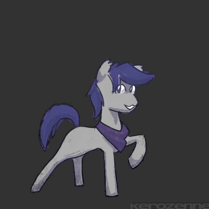 #3436602 - safe, artist:kerozenne, oc, oc only, earth pony, pony ...