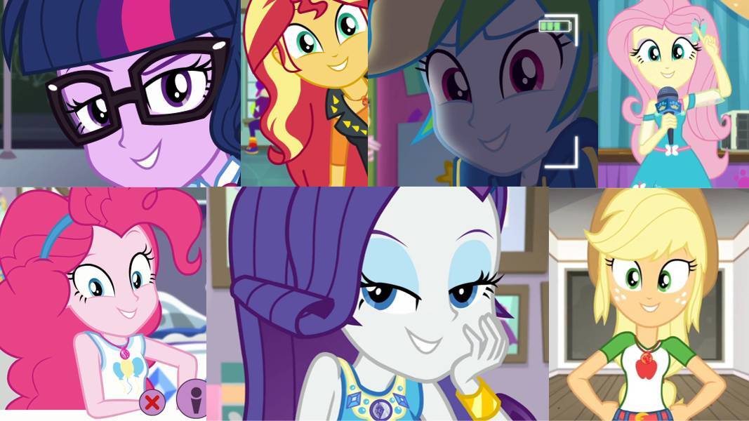 #3436652 - safe, screencap, applejack, fluttershy, pinkie pie, rainbow ...