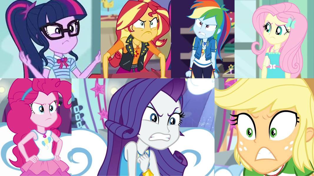 #3436658 - safe, screencap, applejack, fluttershy, pinkie pie, rainbow ...