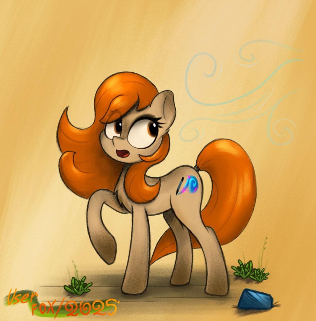 #3524551 - safe, artist:user-fox, oc, oc only, earth pony, pony, g4, my ...