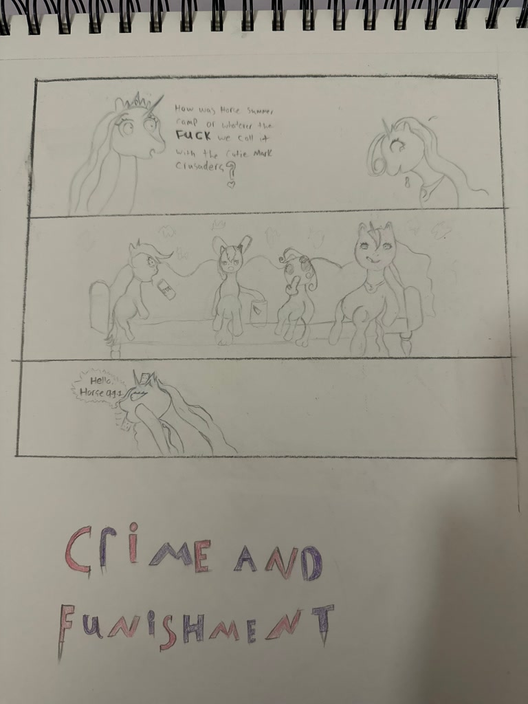 #3525634 - safe, artist:just_a_nerd, apple bloom, princess celestia ...