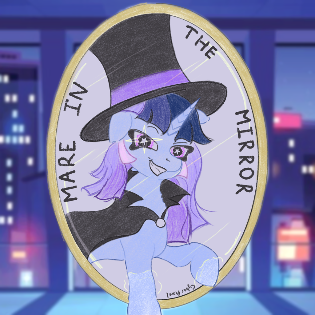 #3528806 - safe, artist:cyberpixel44, oc, oc:flawless sparklemoon, pony ...