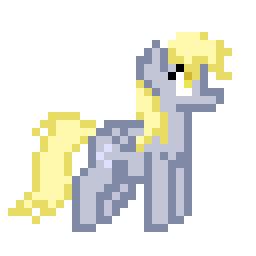 #3531109 - safe, artist:cupute, derpy hooves, pegasus, pony, g4 ...