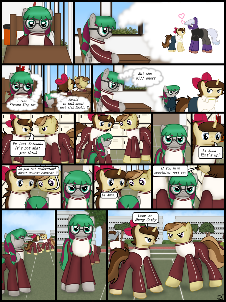 #3531130 - safe, artist:99999999000, oc, oc only, oc:li anna, oc:mar baolin, oc:zhang cathy ...