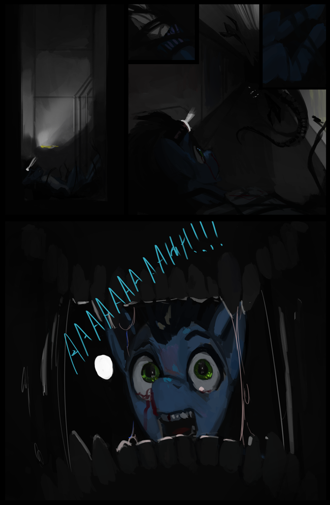 #3534843 - semi-grimdark, artist:alientsdev, soarin', alien, pegasus ...