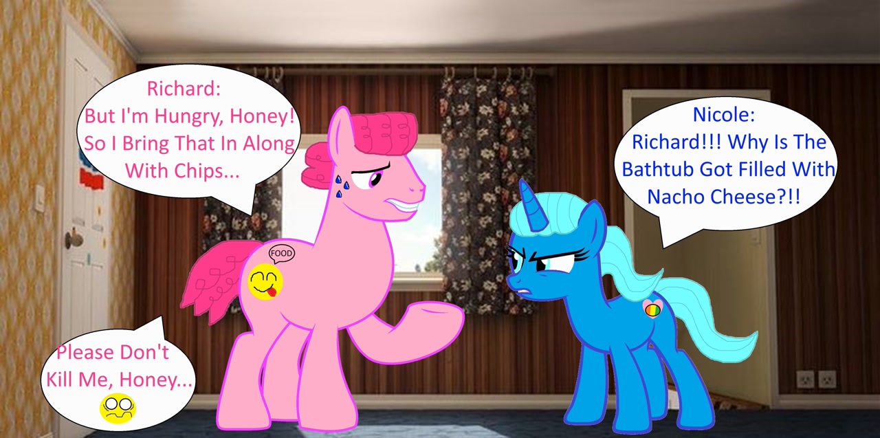 #3535076 - safe, artist:memeartboi, earth pony, pony, unicorn, g4 ...