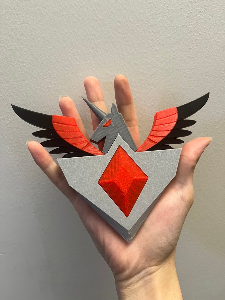 #3535275 - safe, artist:knife smile, human, 3d print, alicorn amulet ...