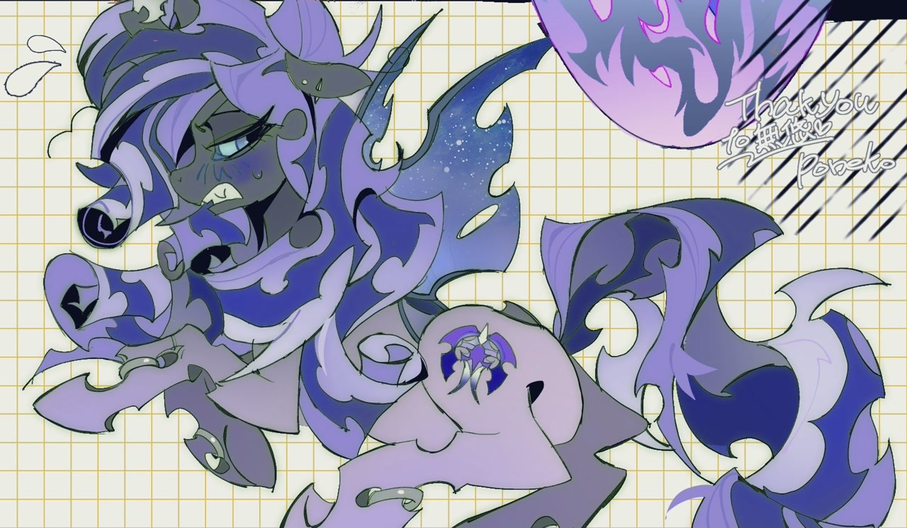 #3535414 - oc name needed, safe, artist:poneko-chan, oc, oc only, changeling, changeling queen ...