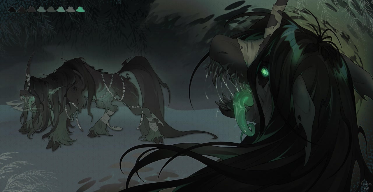 #3537537 - safe, artist:avaliska, artist:xsissa, oc, oc only, kelpie ...