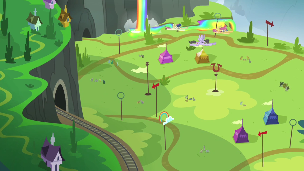 #3537654 - safe, screencap, blossomforth, bluebell, bons away, buddy ...