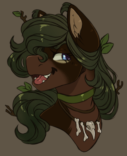 #3537851 - safe, artist:martinurie, oc, oc only, oc:floral fern, earth ...