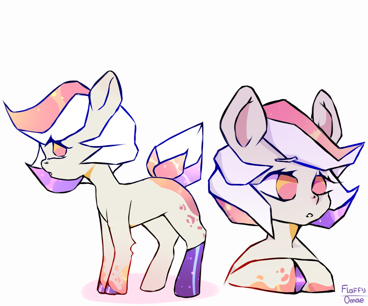 #3537878 - safe, artist:trankvimanger, oc, oc only, earth pony, pony, adoptable, simple ...