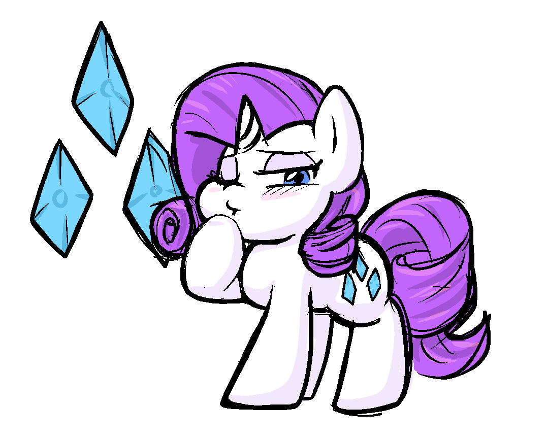 #3519863 - safe, artist:zutcha, rarity, pony, unicorn, g4, blush lines ...