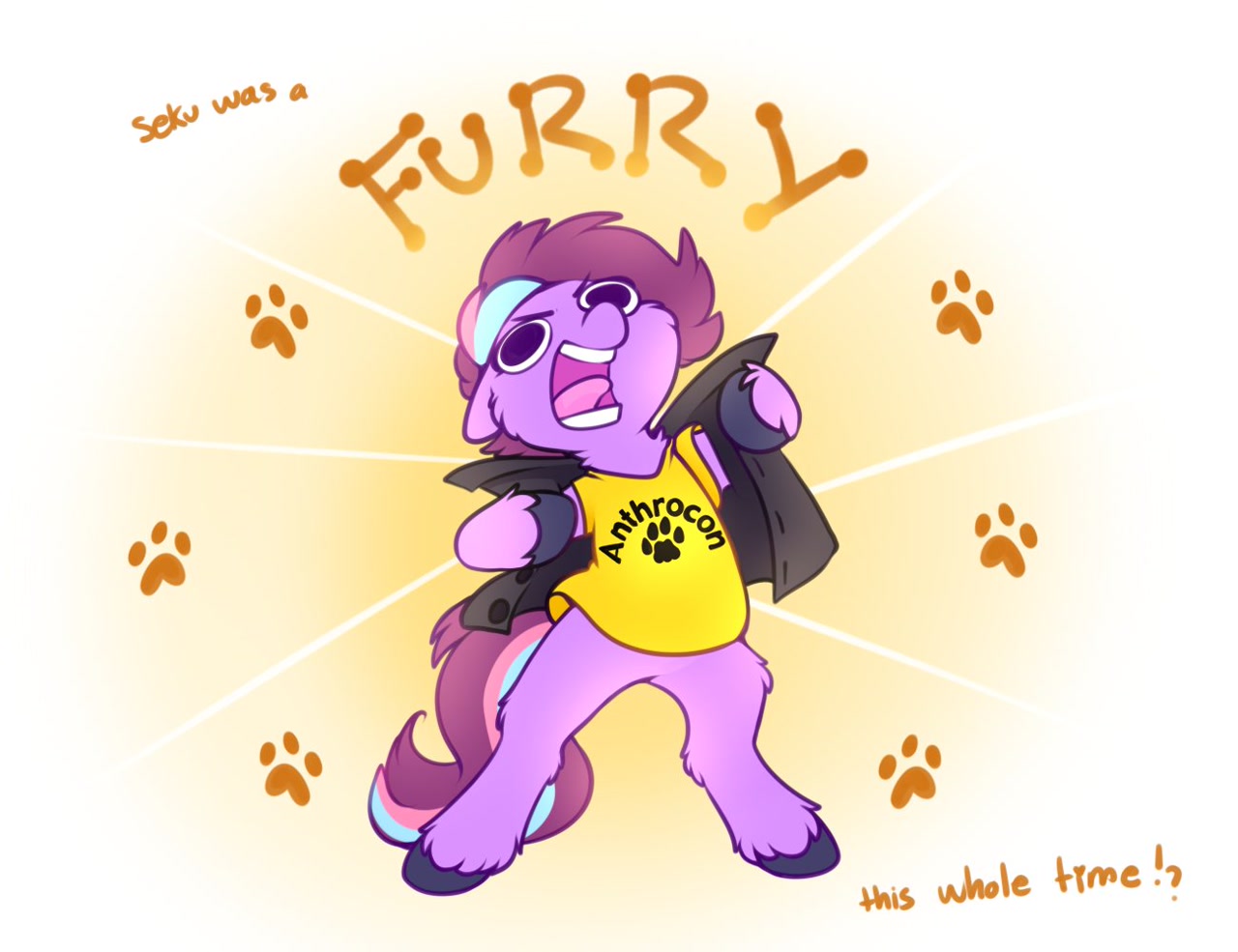 #3538673 - safe, artist:sekuponi, oc, oc only, oc:sweet vibes, earth pony, pony, anthrocon ...