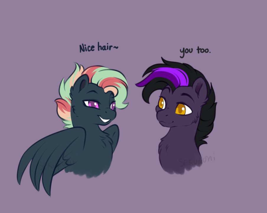 #3538732 - safe, artist:sekuponi, oc, oc only, earth pony, pegasus ...