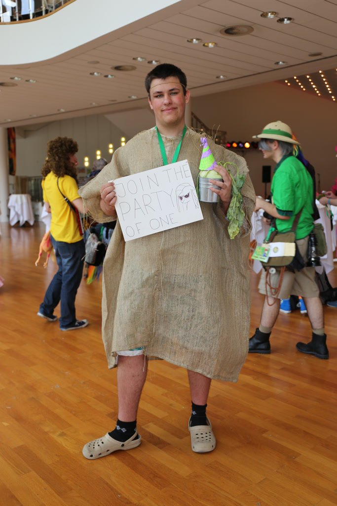 #3520989 - safe, mr. turnip, human, galacon, g4, 2014, clothes, cosplay ...