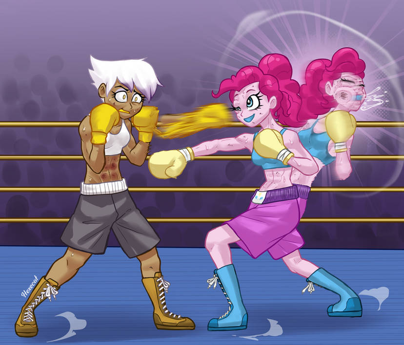 #3521362 - safe, artist:herosmacker, artist:hexecat, gilda, pinkie pie ...