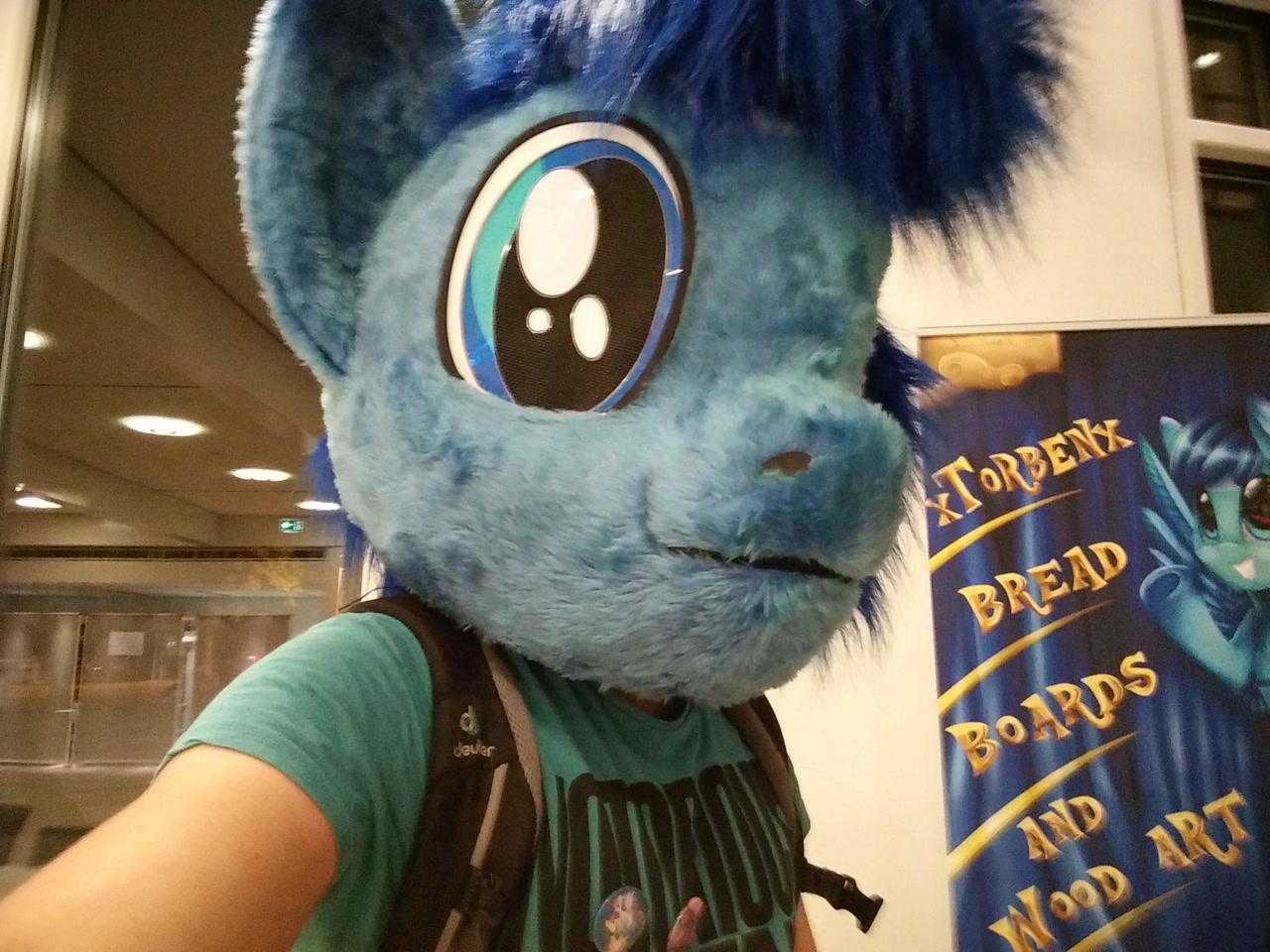 #3522149 - safe, artist:atalonthedeer, oc, oc:torby, galacon, 2015 ...