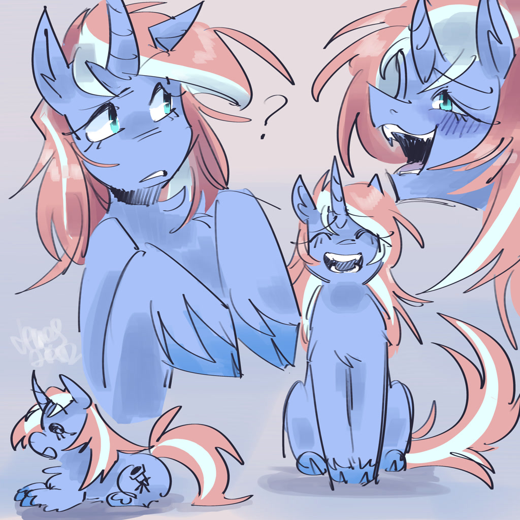 #3522357 - safe, artist:dmitrymemovznok, oc, oc only, oc:laura (junosartz), pony, unicorn, g4 ...