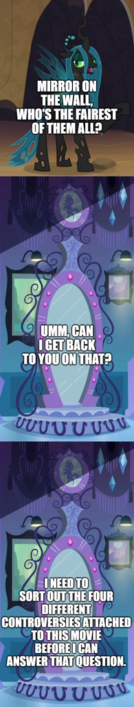 #3522653 - safe, edit, edited screencap, screencap, queen chrysalis, g4 ...