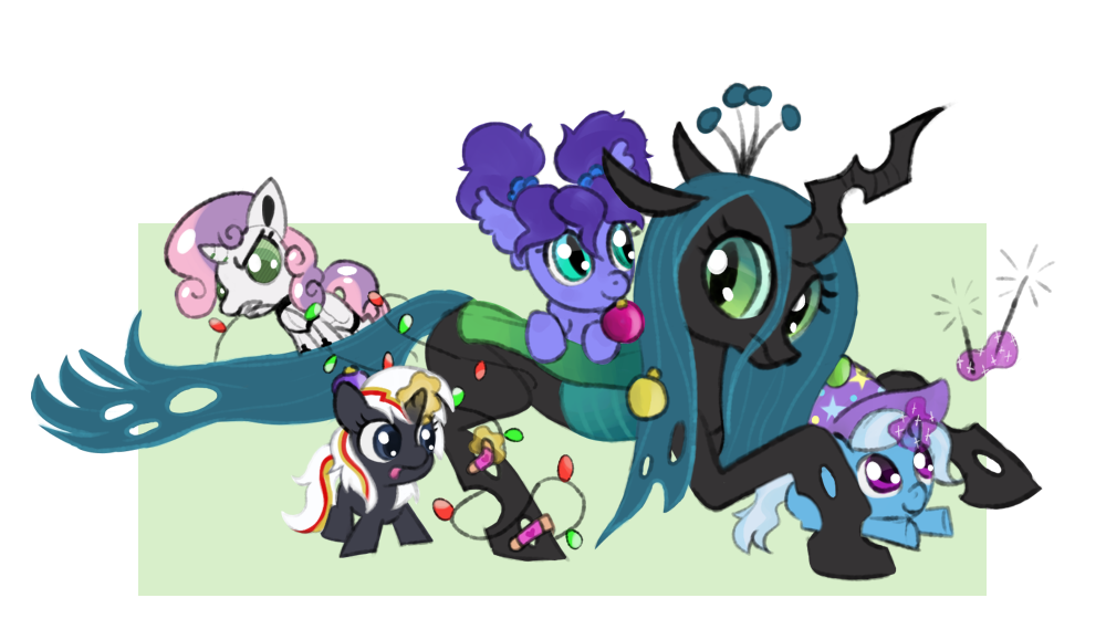 #3732496 - safe, artist:terra0940, derpibooru exclusive, queen ...