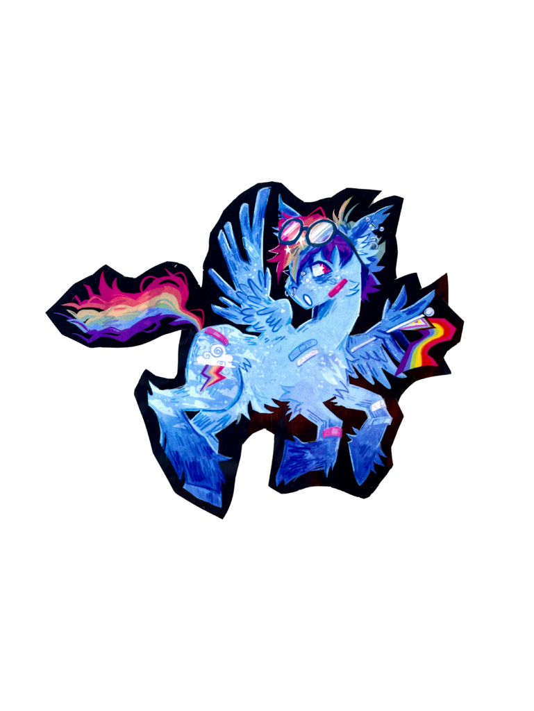 #3539453 - safe, artist:yelloart, rainbow dash, pegasus, pony, g4, band ...