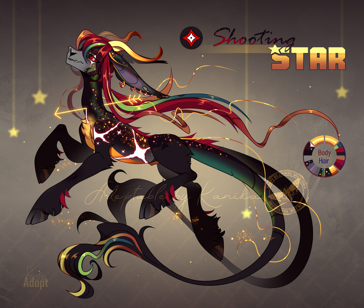 #3539733 - safe, artist:kanika-png, oc, oc only, oc:shooting star, pony ...