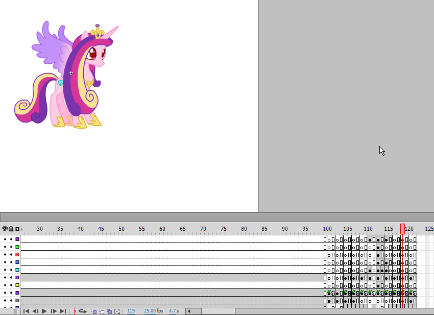 #3545971 - safe, artist:alethila, screencap, princess cadance, fighting ...