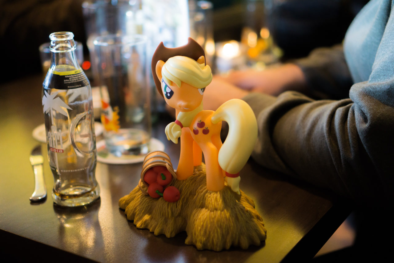 #3546594 - safe, applejack, g4, bottle, figurine, irl, photo - Derpibooru