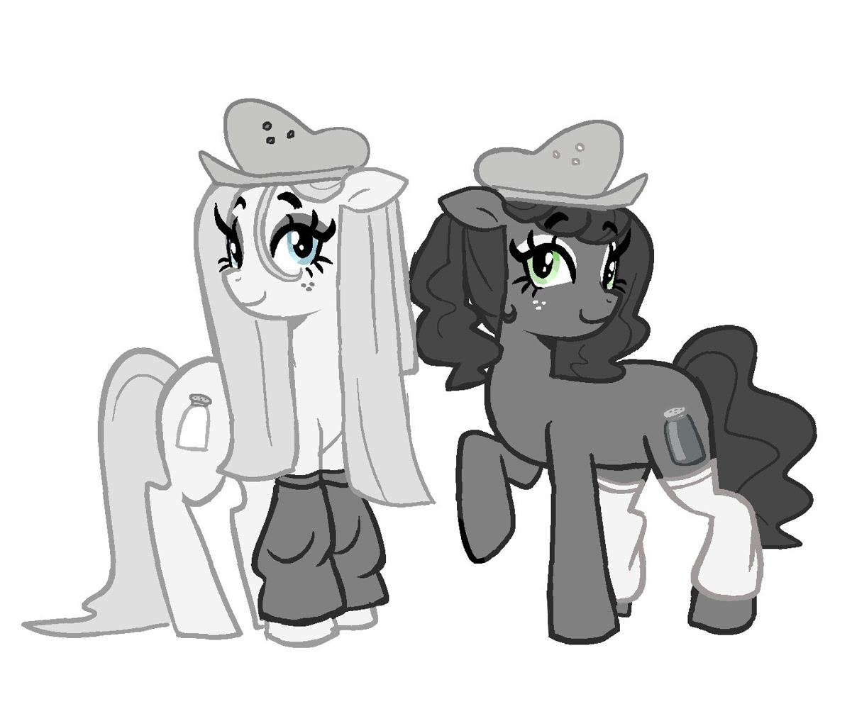 #3547545 - safe, artist:clarissasbakery, earth pony, pony, g4, clothes ...