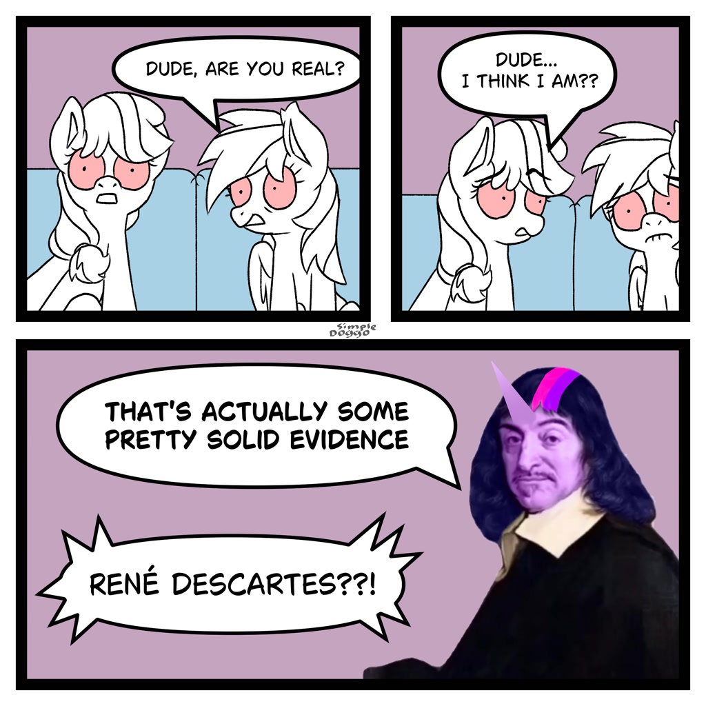 #3549736 - safe, artist:simpledoggo, applejack, rainbow dash, trixie ...