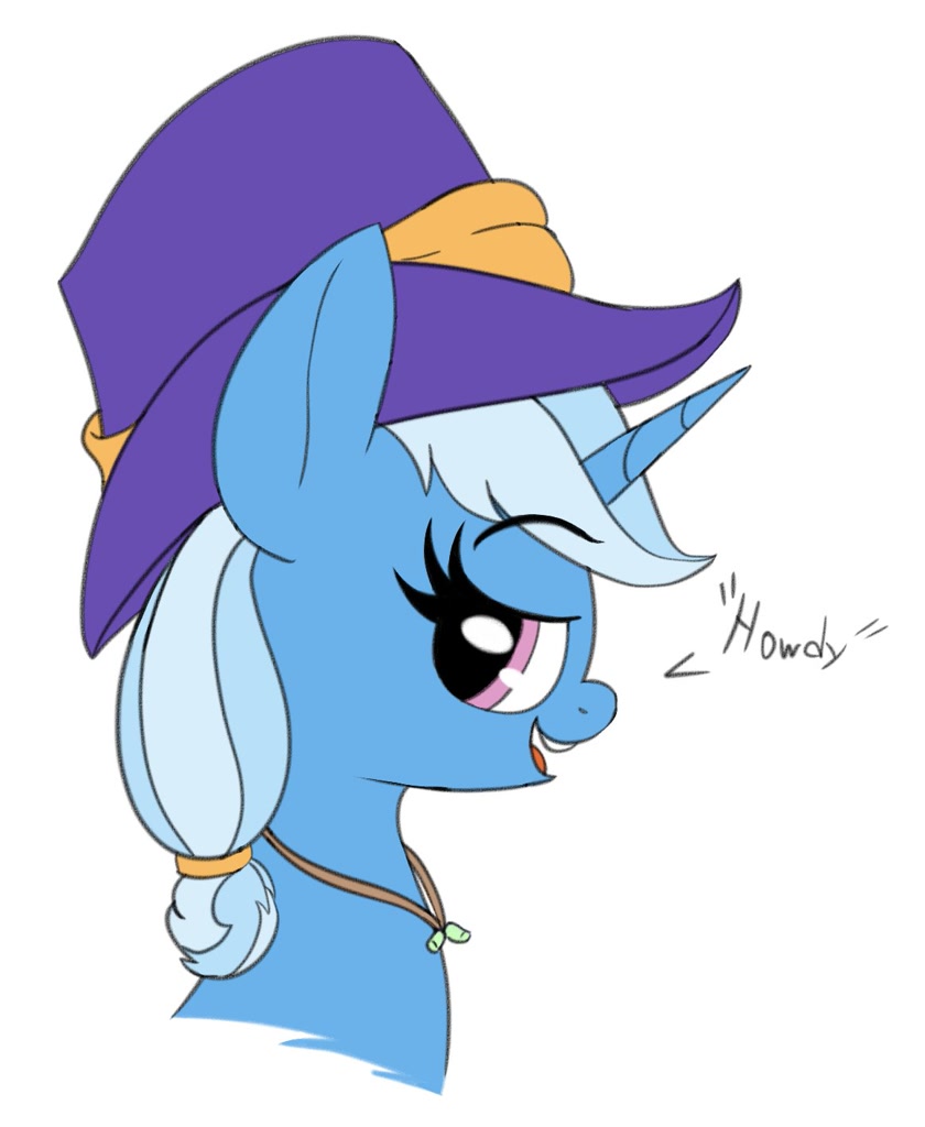 #3551299 - safe, alternate version, artist:xppp1n, trixie, pony ...