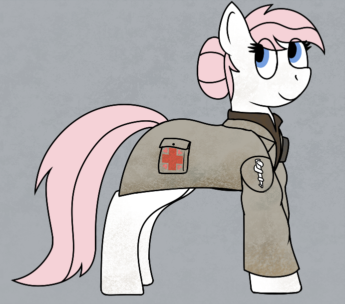 #3551608 - safe, artist:craftedburb, nurse redheart, earth pony, pony ...