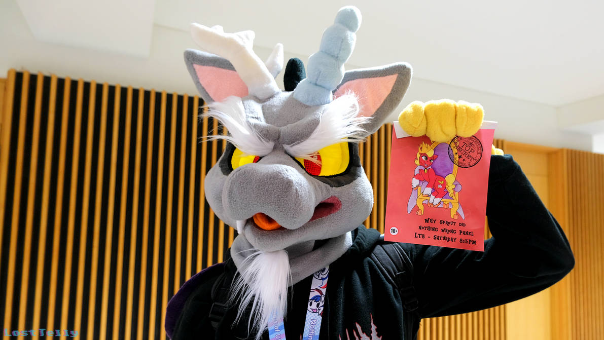 #3540540 - safe, artist:losttelly, discord, sprout cloverleaf, g4, g5 ...