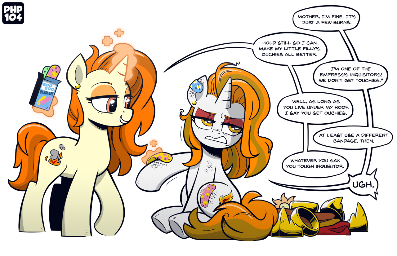 #3552269 - safe, artist:php104, oc, oc only, oc:aurora shinespark, oc:flaming spark, unicorn ...