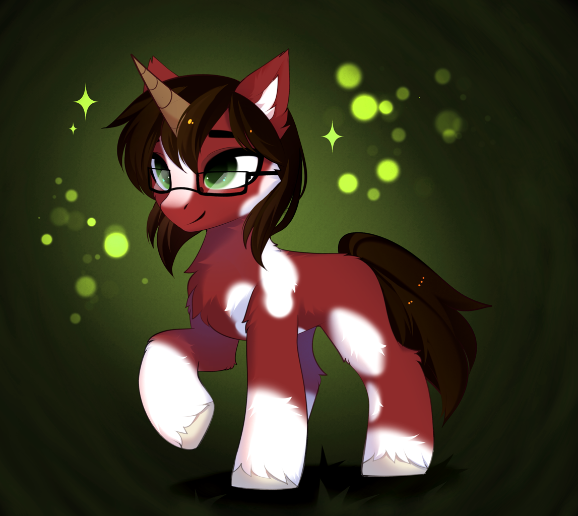 #3553550 - safe, artist:empress-twilight, oc, oc only, oc:xander, unicorn, adult blank flank ...